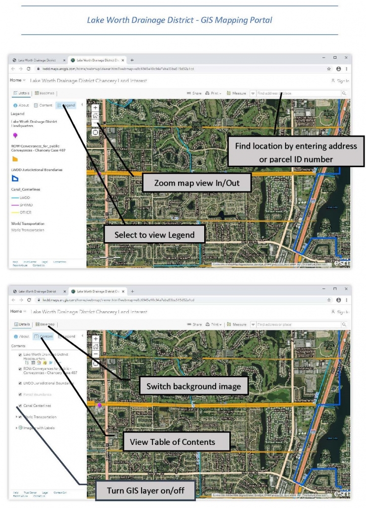 GIS Mapping Portal - Lake Worth Drainage District