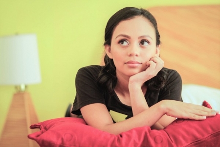 day dreaming_ distracted women-sitting on bed (2) - Lake Worth Drainage ...